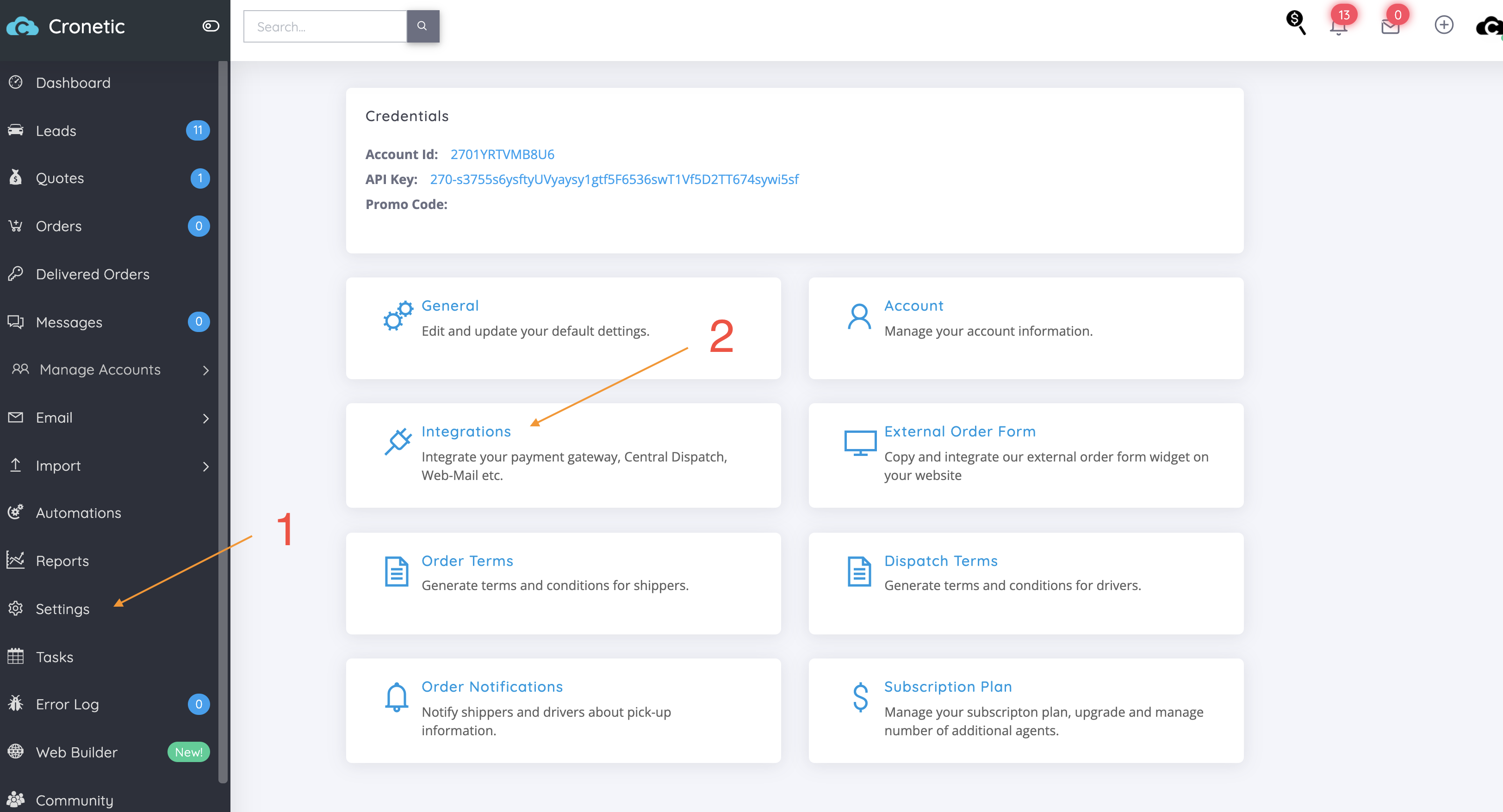 Integrating Central Dispatch – Cronetic Technologies